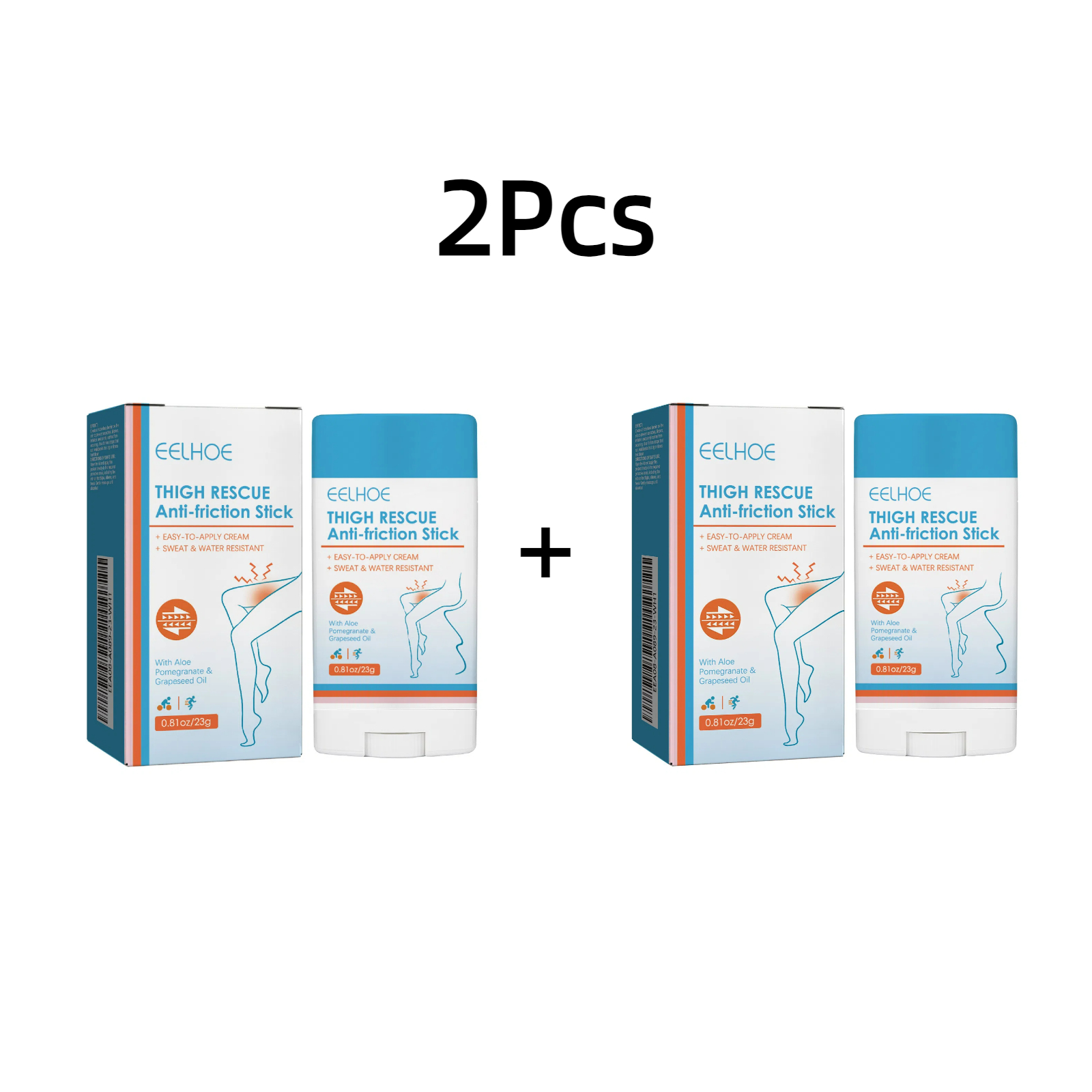 Thigh Anti-Friction Stick, Anti Chafing Stick to Relieve Friction ...
