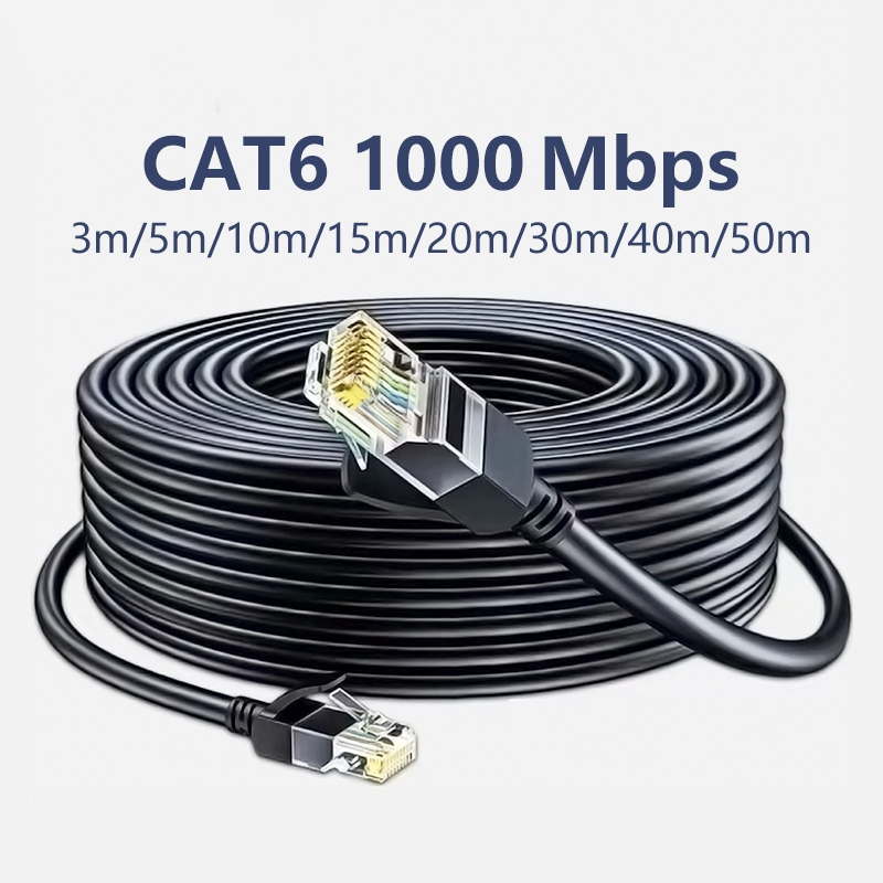 Utp Cat6 Lan Cable Double-Layer Waterproof Sunscreen Outdoor Rj45 ...
