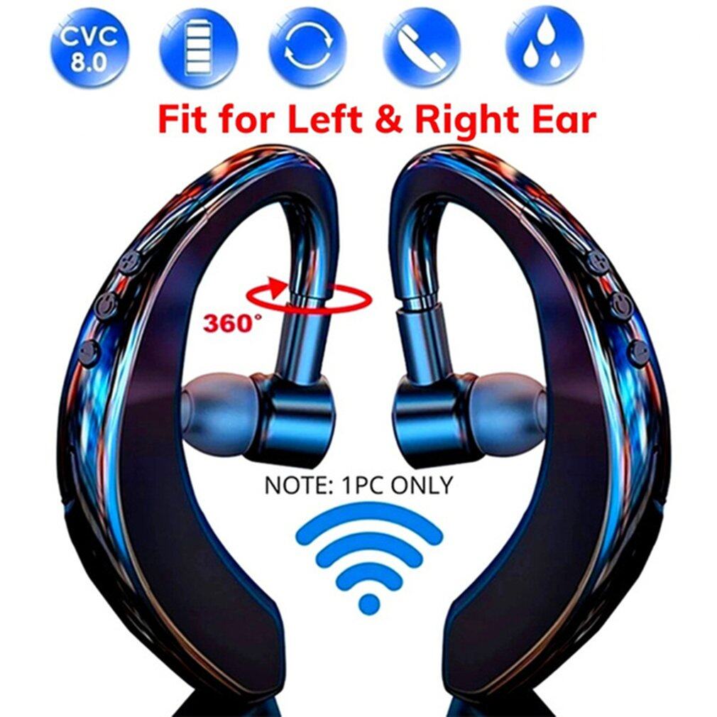 S109 bluetooth headset 5.0 hands-free ear-hook wireless headset noise ...