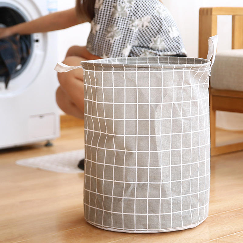 Portable Folding Laundry Bag Dirty Clothes Storage Bag Folding Laundry ...