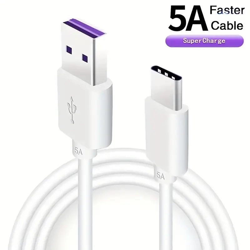5A Fast Charging USB Type C Cable - Charge Your Samsung, LG &Android ...