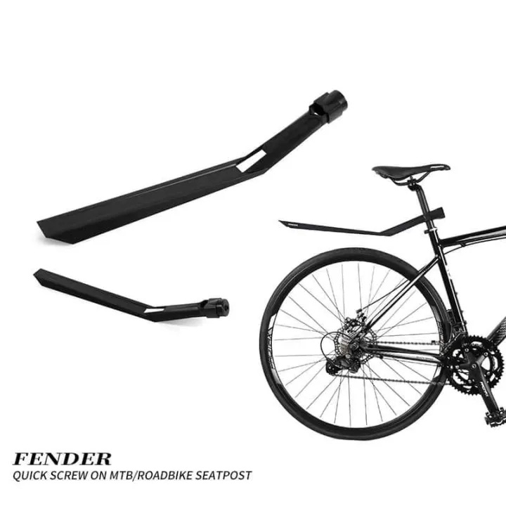 MTB Fender RC50 Bicycle Rear Fender Easy Mount Mountain Bike MTB Road ...