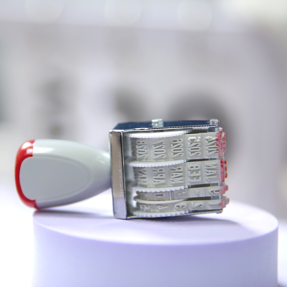 Rubber Stamp Line Date, Date Stamp, Office Stamp, Rotating Stamp ...