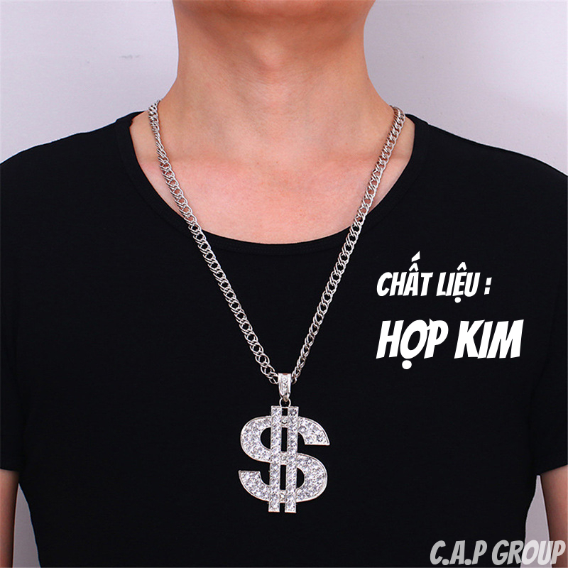 Imitation Gold Hip Hop Chain Necklace for Men Women Trendy Rap Fashion ...