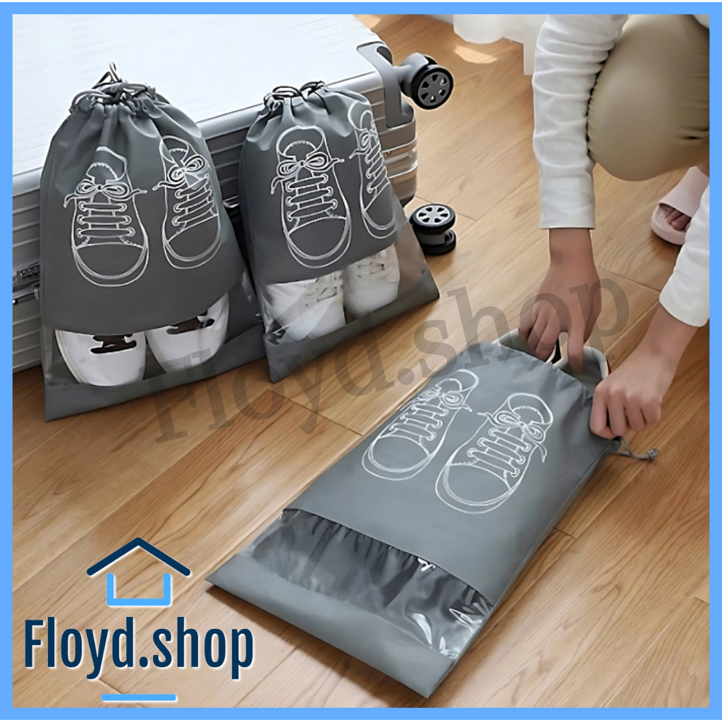Waterproof Shoe Bag Travel Drawstring Shoe Bag Pou ch Personalized Shoe ...