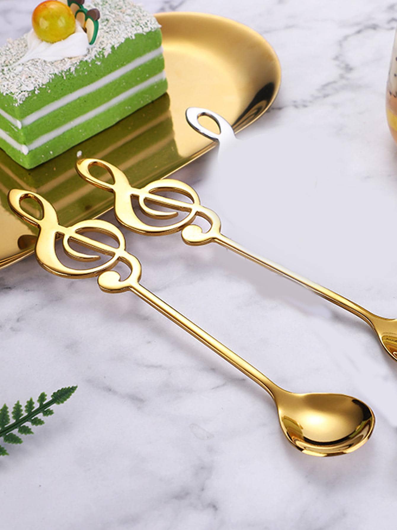 304 stainless steel minimalist creative music spoon | Shopee Singapore