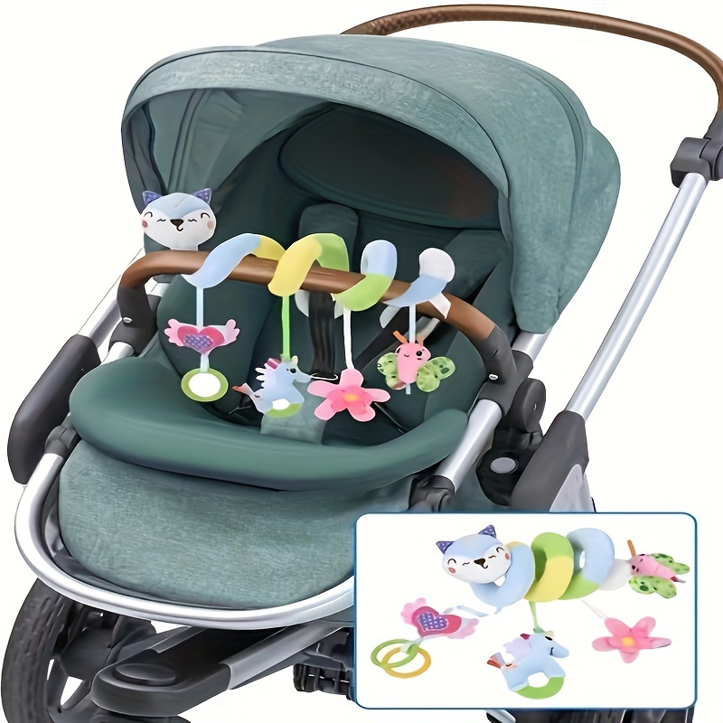 Fox Baby Toys Newborn Comforting Bed Around Plush Boys Girls Bed Bell ...