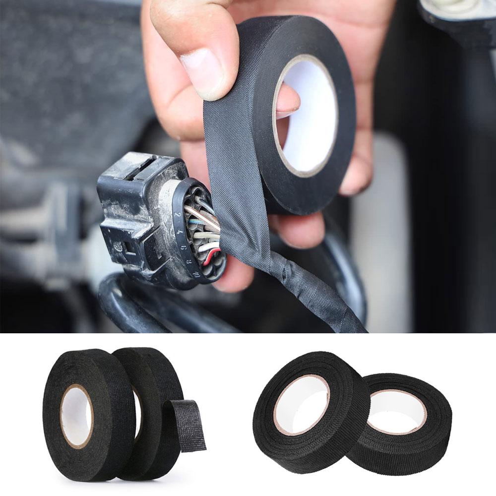 Waterproof Adhesive Cloth Tape, 15m for Car Wiring and Electrical ...