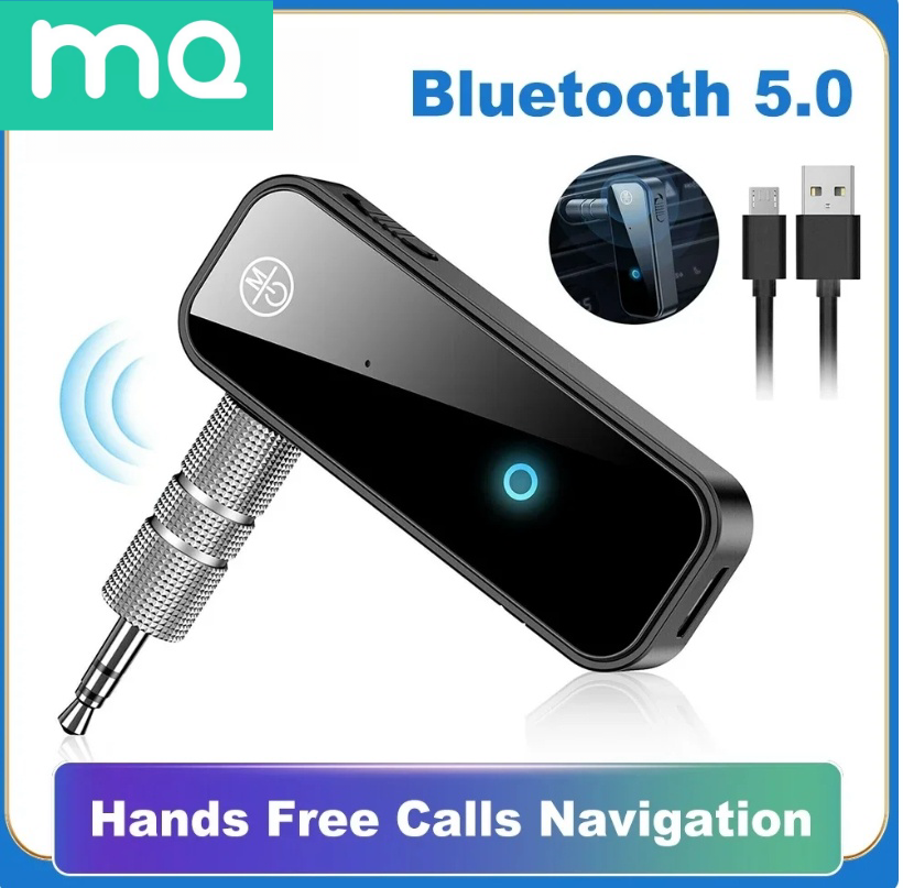 2 in1 Jack Wireless Adapter Bluetooth 5.0 Transmitter Receiver 3.5mm ...