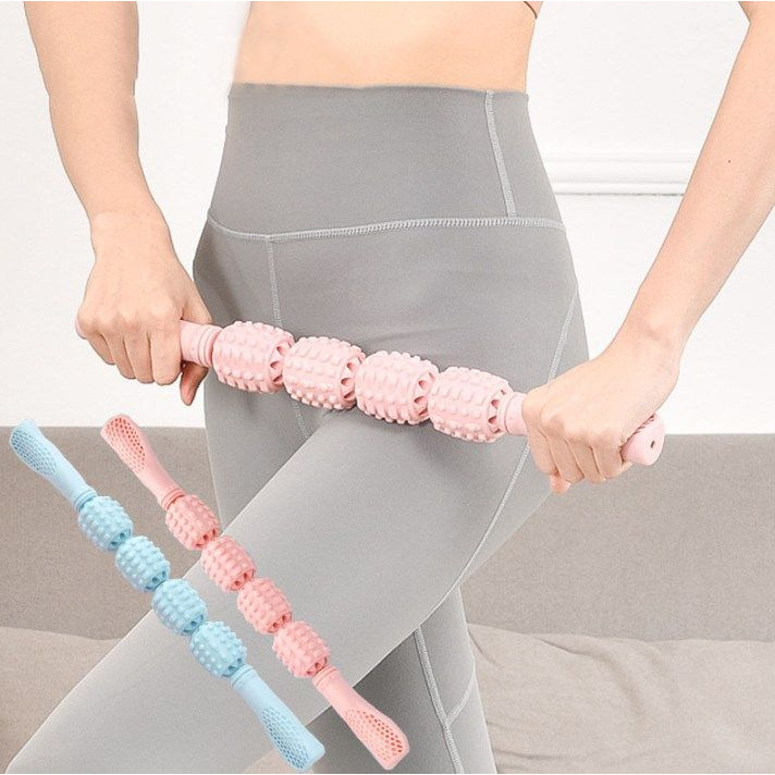 Massage Stick Stovepipe Roller Stick Yoga Column Thin Calf Mace Stick ...