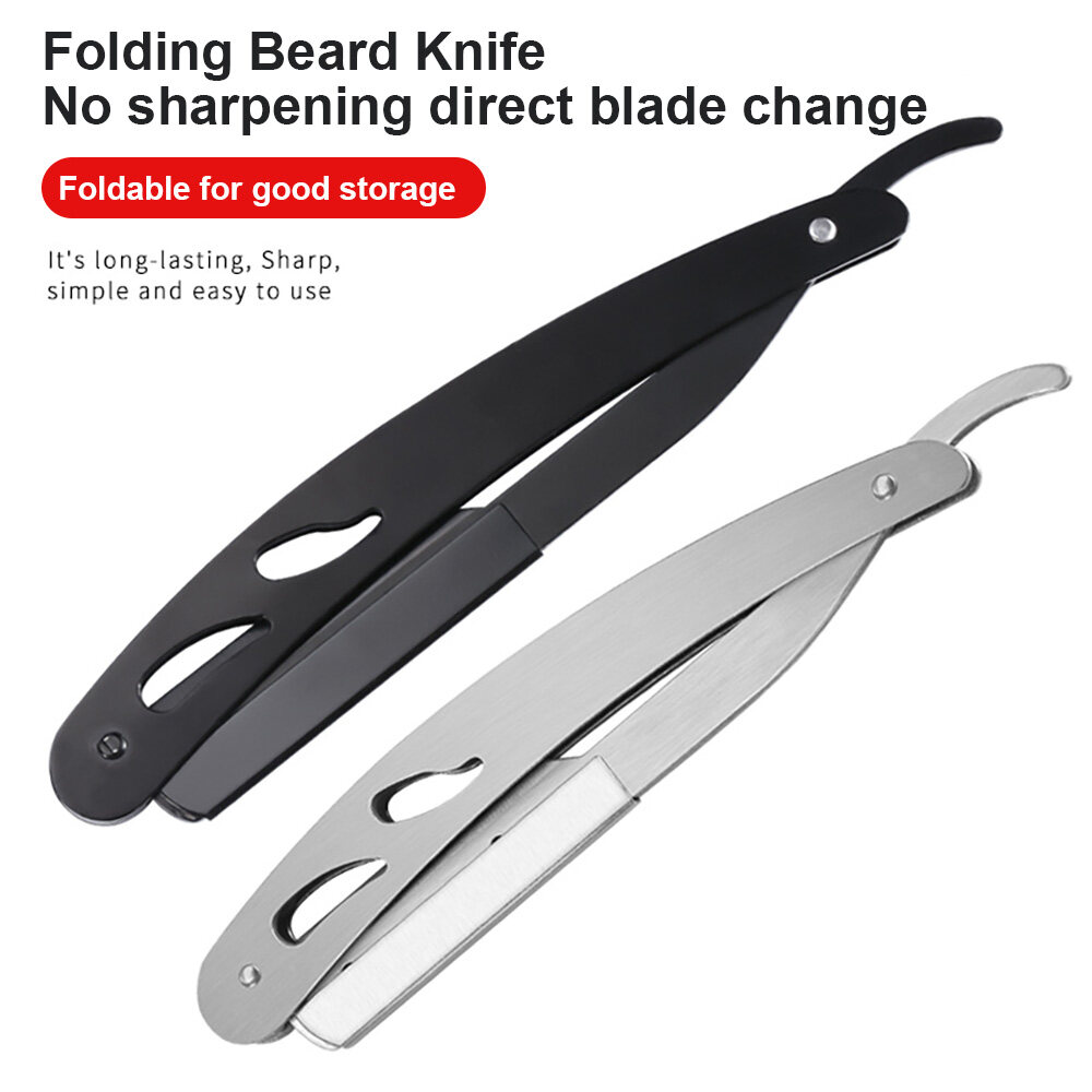 Single Copper Handle Razor Barber Tools Hair Razor And Blades Antique ...