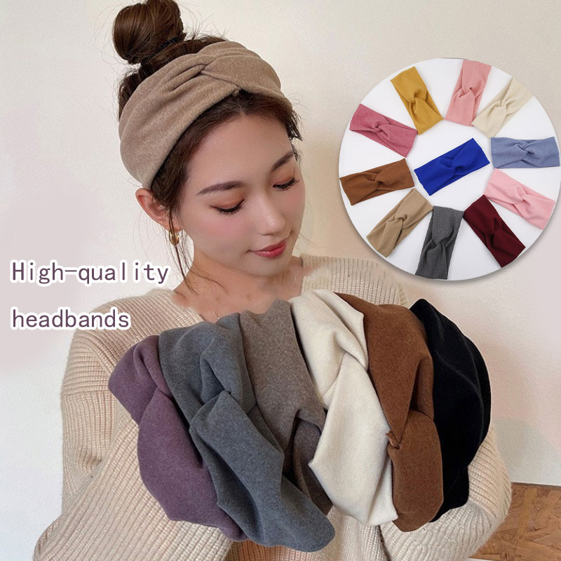 Stretchy Headbands Cute Hair Accessories/ Cross Headbands Knotted ...