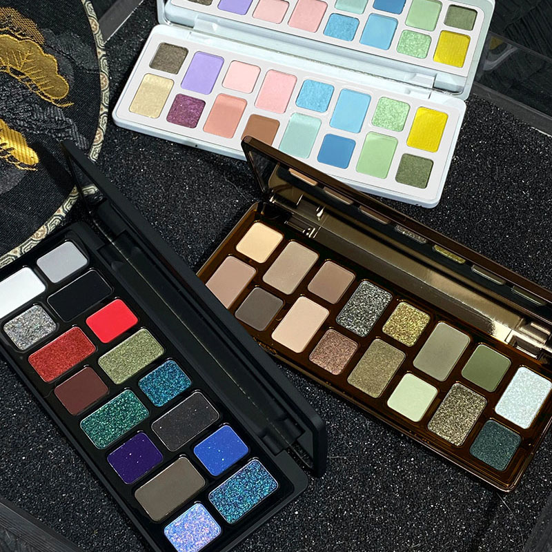16 Color Eyeshadow Palette Natural Color Performance Matte Pearlescent ...