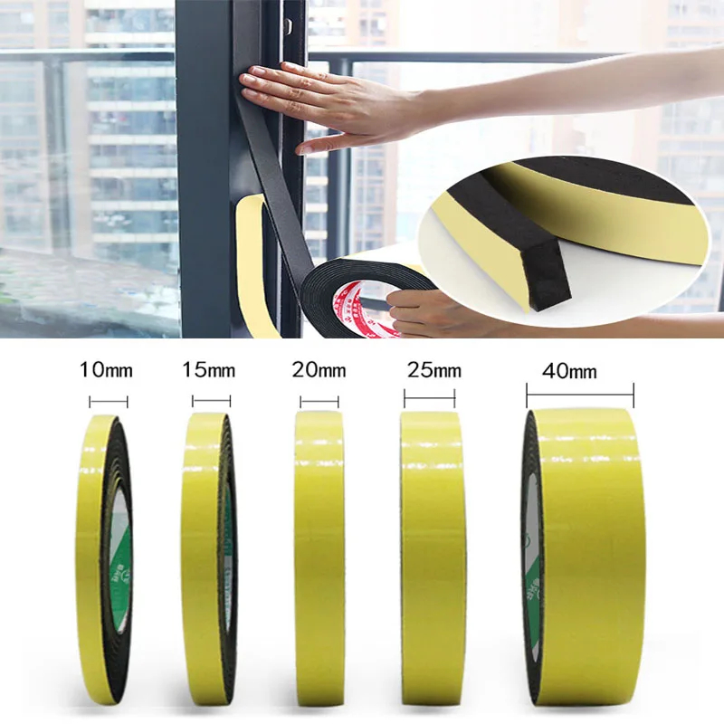 2M EVA Single Side Foam Tape 5/10/15/20/30/40mm Width Self-adhesive ...