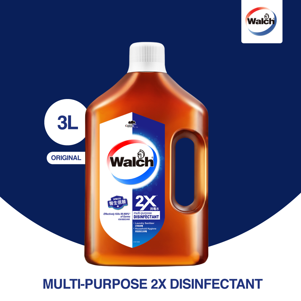 Walch Multi-Purpose 2x Disinfectant Concentrated (3L) | Shopee Singapore