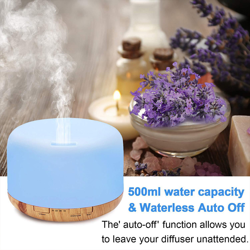 Art Like Design Adjustable Brightness Wood Grain Aroma Diffuser Peaceful Nourishing High Quality ...