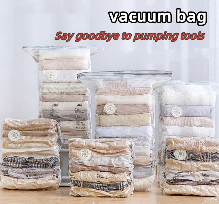 Vacuum Compression Bag Organizer Free Vacuum Bag Clothes Travel Storage ...