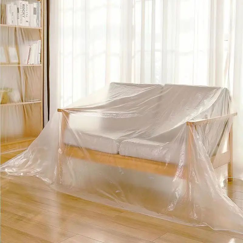 110/50cm Portable Folded Overspray Protective Sheeting Oil Painting ...