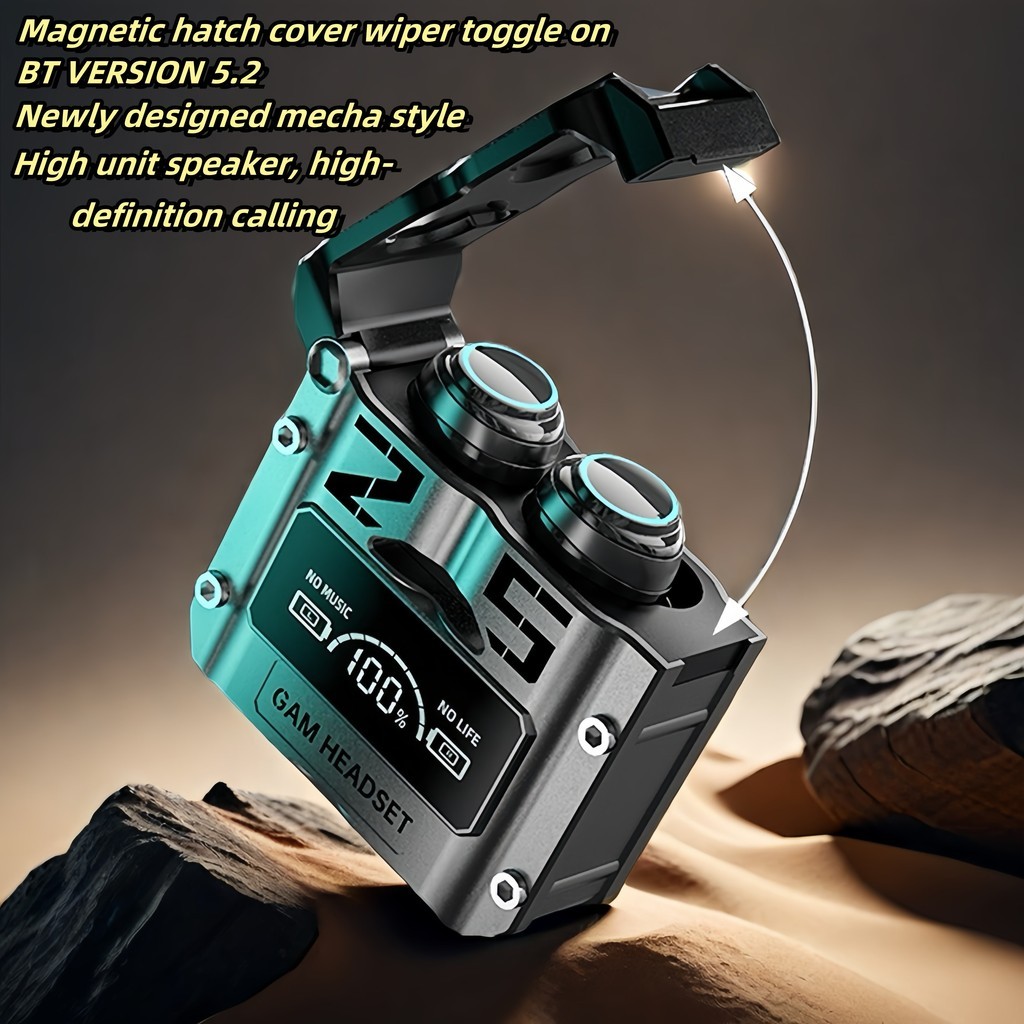 M25 Bluetooth 5.2 In-Ear Gaming Headphone Lightweight Wireless Earbuds ...