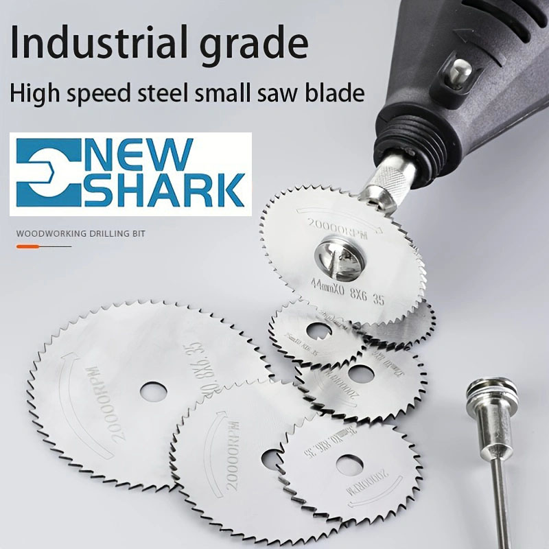 8pcs set Small saw blade electric mill cutting blade high speed steel ...