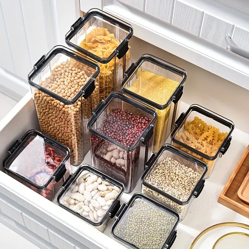 Food Storage Containers with Airtight Lids Freezer Safe, BPA Free ...