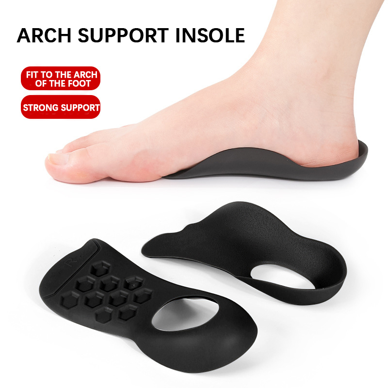 Arch Support Correction Insoles Orthotics Shoe Pads 3/4 for Plantar ...