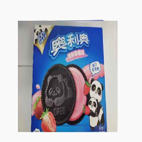 Oreo Fresh Strawberry Flavor Sandwich Cookies Cvs Pack 97G | Shopee ...