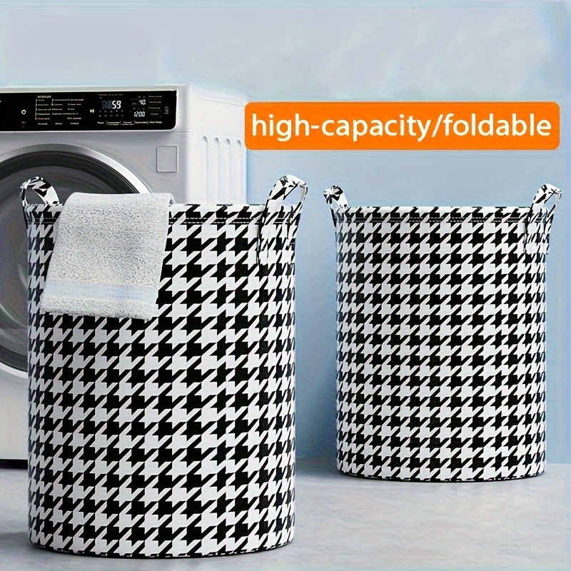 Dirty Clothes Storage Basket Dirty Clothes Basket Folding Fabric ...