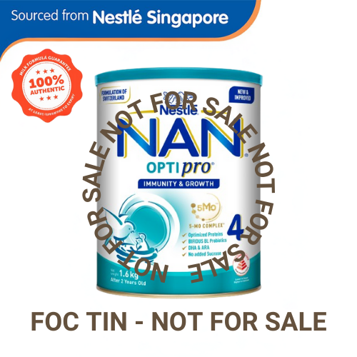 [GWP] Nestle NAN Optipro Stage 4 Milk Formula 1.6kg - NOT FOR SALE | Shopee Singapore