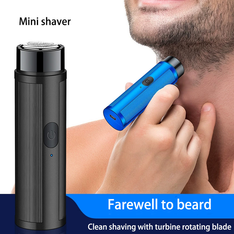 Electric Razor Men's Mini Portable Razor Beard Knife Handy Tool Men's ...