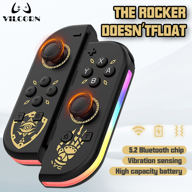 VILCORN JOY-2 Joypad for Nintendo Switch/Lite/Oled Joy Con for Zelda ...