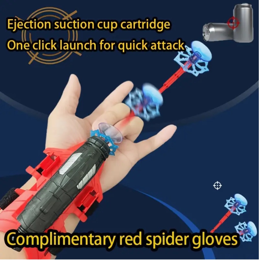 Spider-man Spider-Man Spider Web Shooting Toys, Hero Launcher Wrist Toy ...