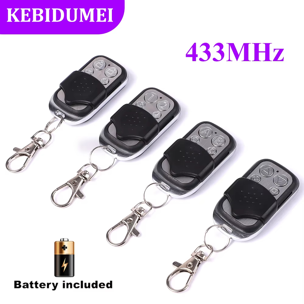 433MHz Universal Garage Door Control Wireless RF Remote Control ...