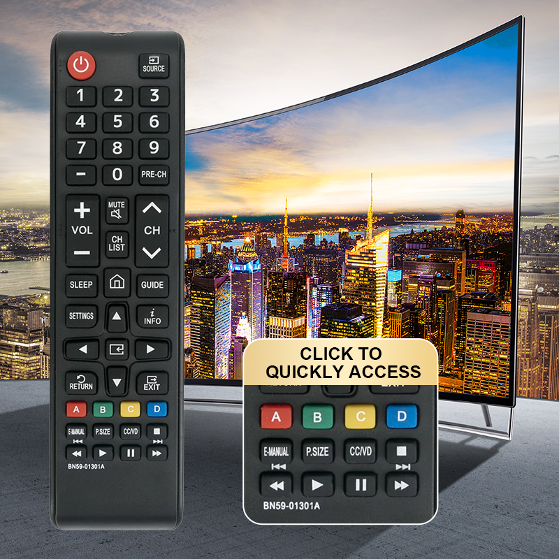 Replacement Remote Samsung BN59-01301A for Samsung Smart TV | Shopee ...