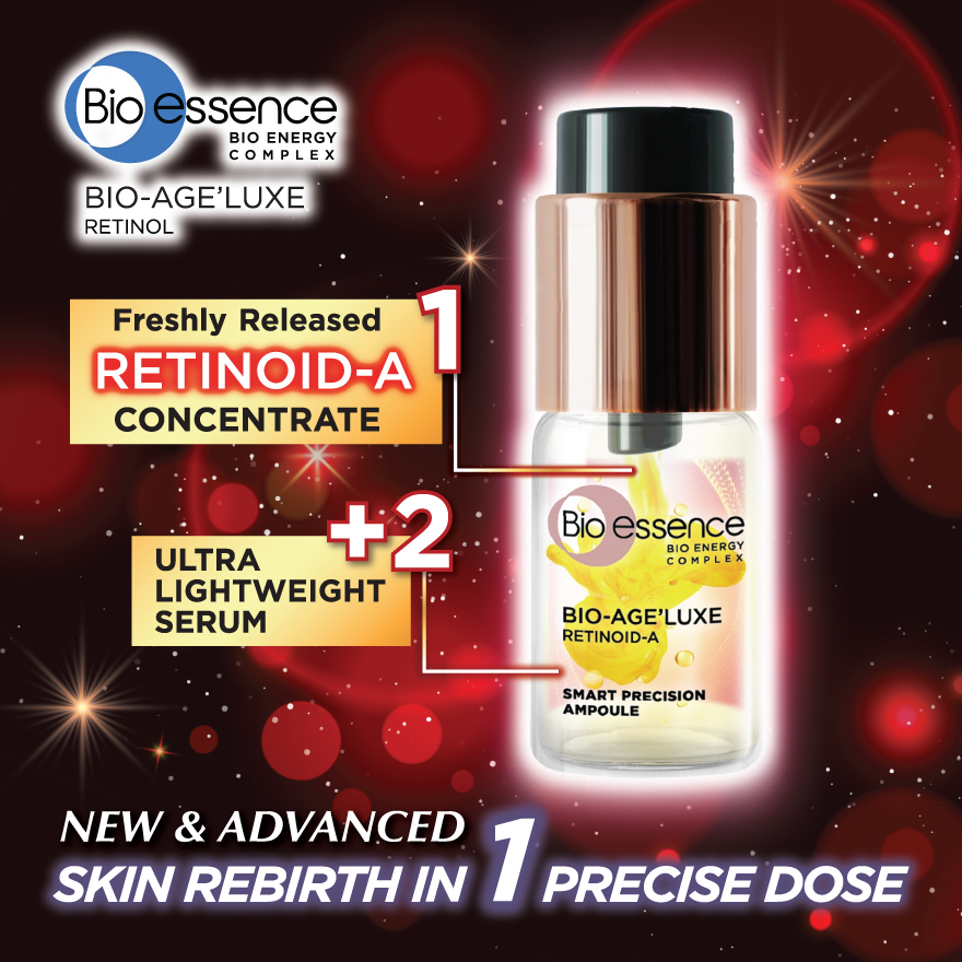 Bio Essence Bio-Age'Luxe Retinoid Anti-Aging Smart Precision Ampoule ...