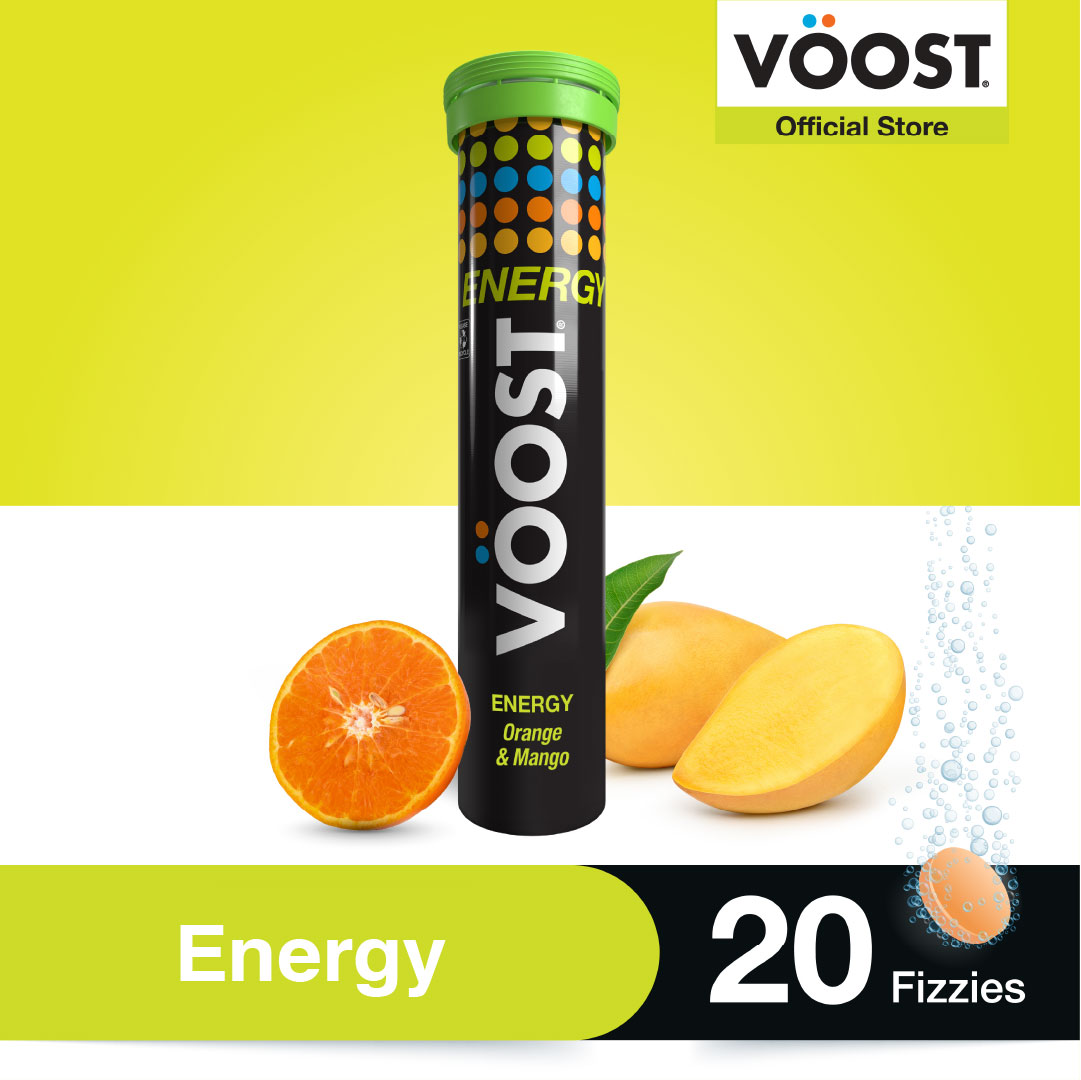 VOOST Energy Effervescent Vitamin Supplement 20 Tabs to support energy ...