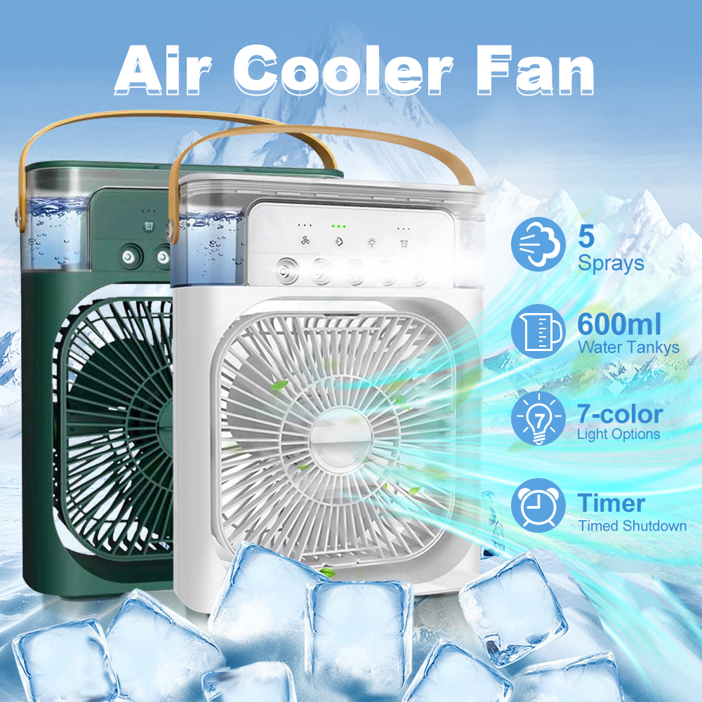 Portable Air Conditioner Fan Personal Air Conditioner with Ice Tray ...