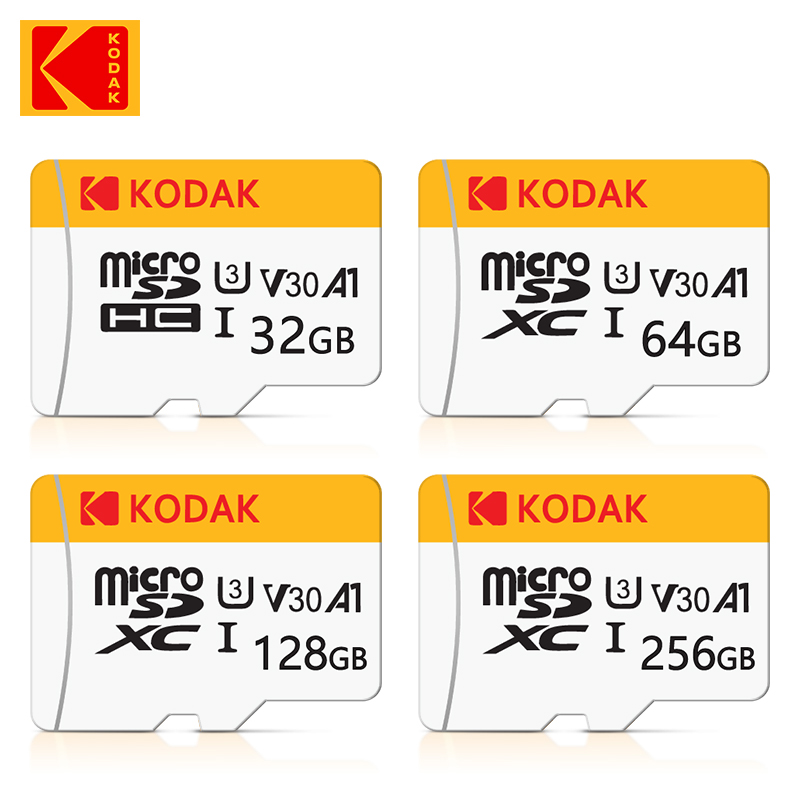 KODAK MicroSD Card Red Memory Card Class10 32GB 64GB 128GB 256GB U3 4K ...