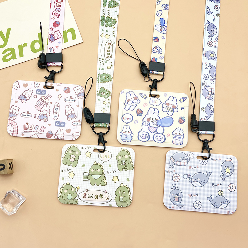 Horizontal Animal Card Holder-Cute Student Card Holder Halter ...