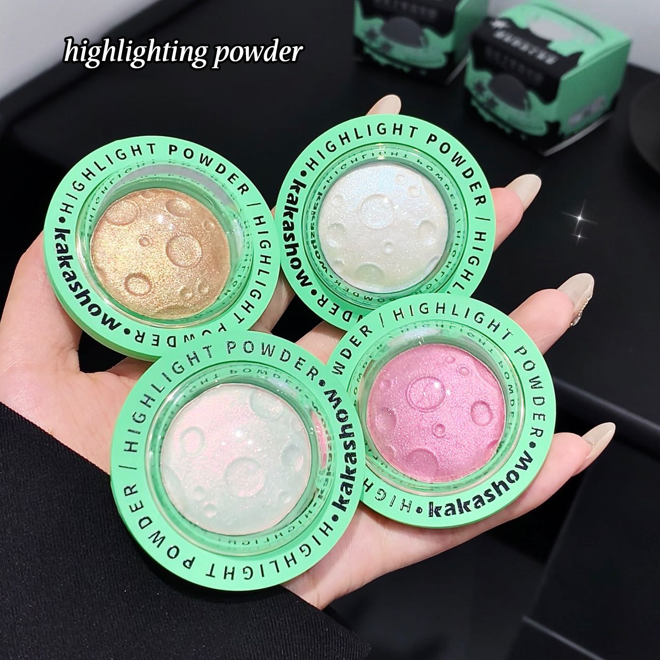 Kakashow Mashed Potatoes Luminous Star Highlighting Powder Facial ...