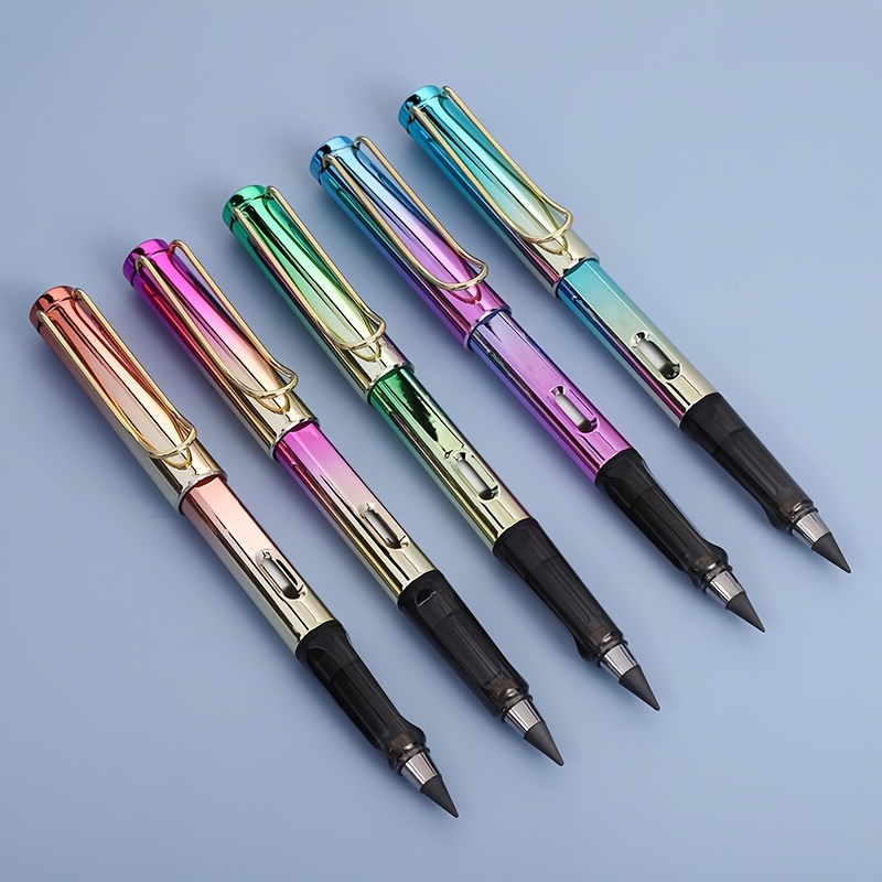 11pcs New Style Eternal Pencil Black Technology Can't End Pencil ...