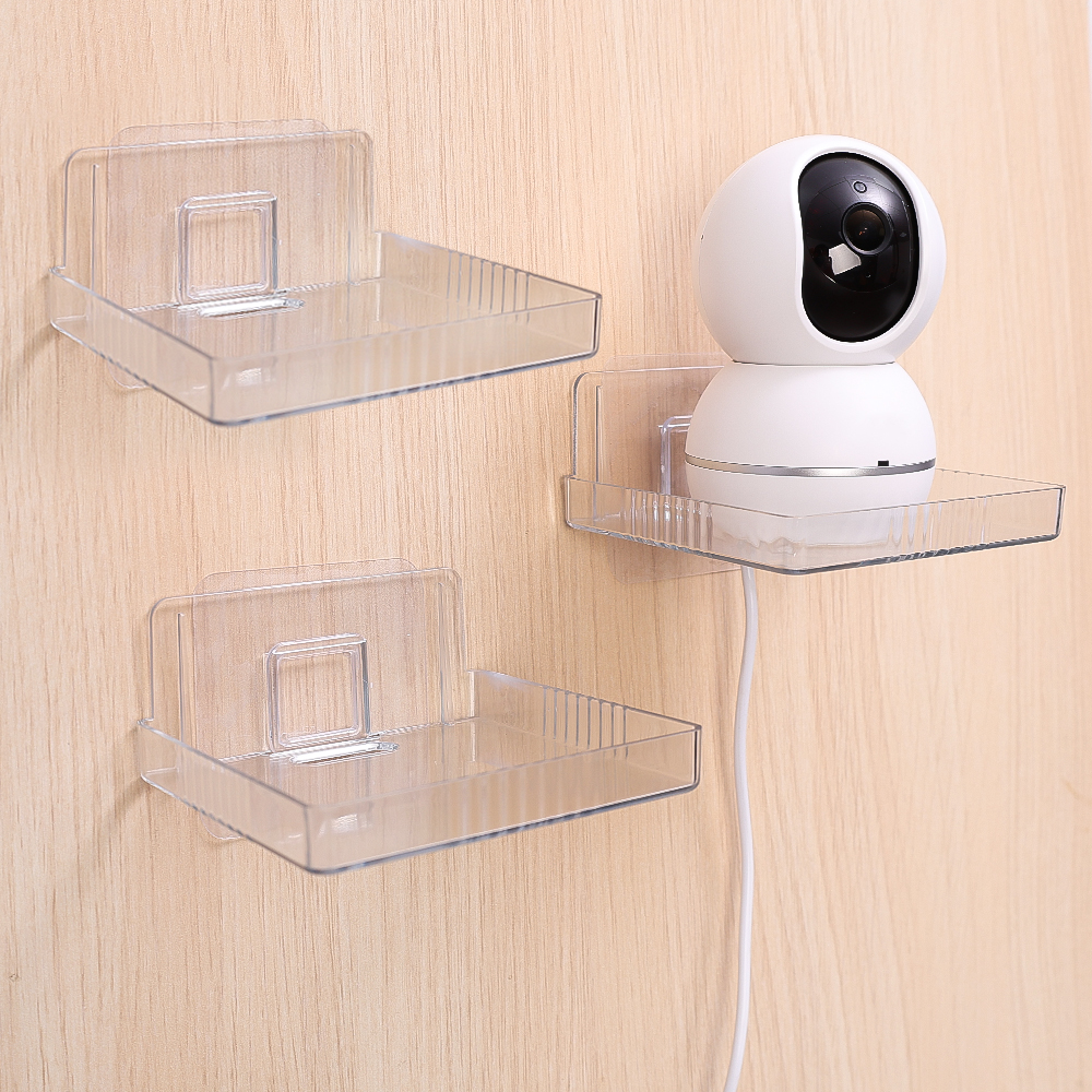 Punch-Free Security Surveillance Camera Stand - Wall Mount Floating ...
