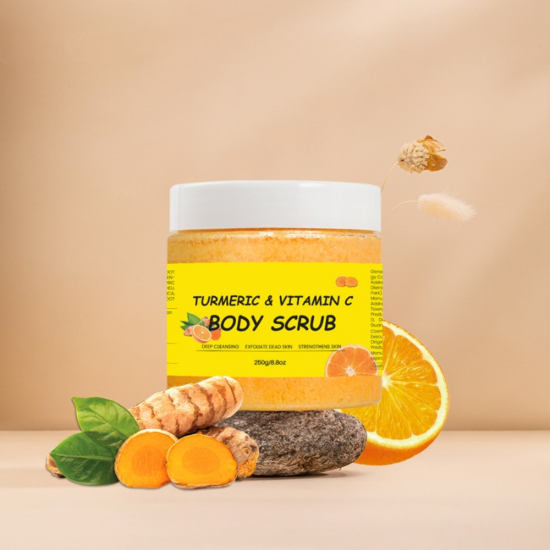 Turmeric turmeric Scrub 250g Antioxidant Exfoliating Cleansing Body ...
