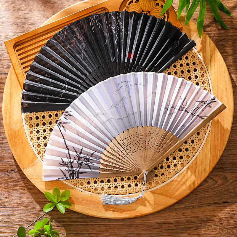 Chinese fan ancient style folding Hanfu women's dance children's ...