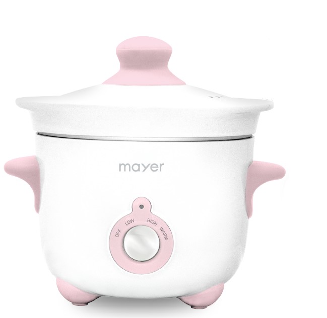 [GWP] Mayer 1.5L Slow Cooker - Pink | Shopee Singapore