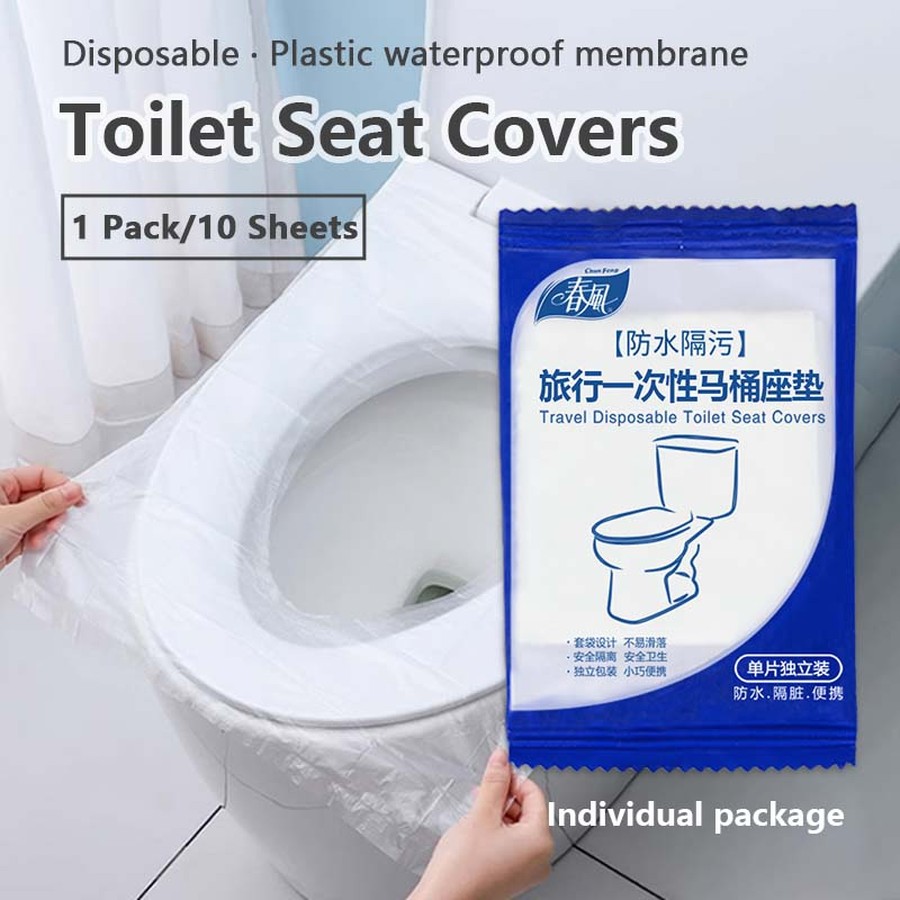 10 Packs Pregnant Women Dedicated Disposable Toilet Seat Toilet Seat ...