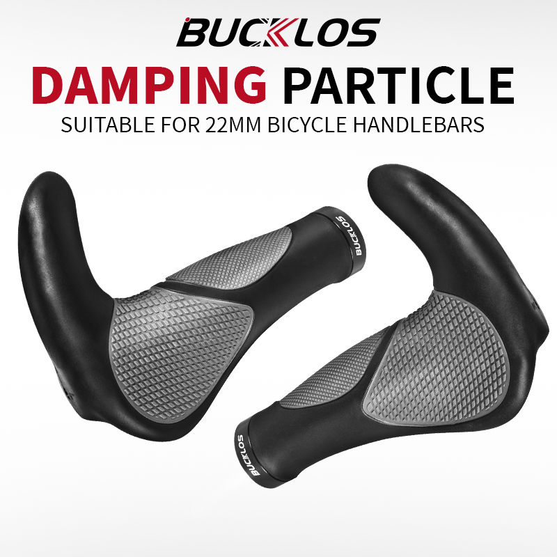 BUCKLOS Ergonomics Bike Grips Rubber Bike Handlebar Grips Lockable ...
