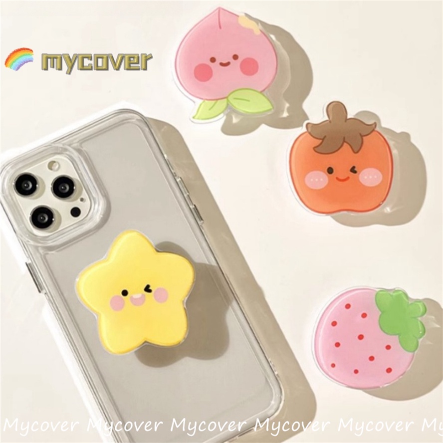 Star shaped phone holder/strawberry/peach/cute sweet peach suitable for ...