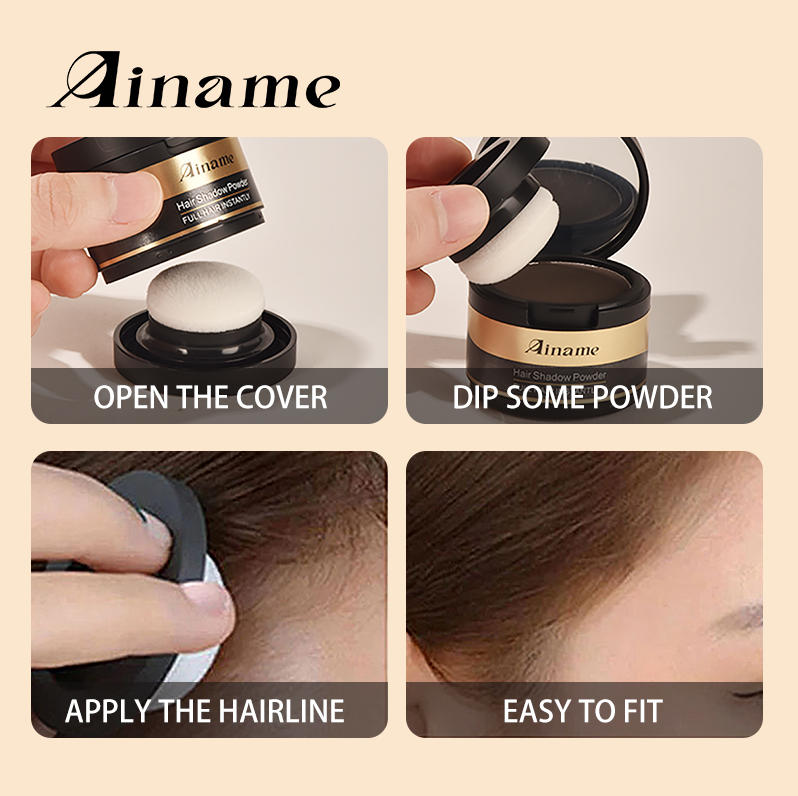 New Hairline Shading Powder Filling Hairline Forehead Concealer ...