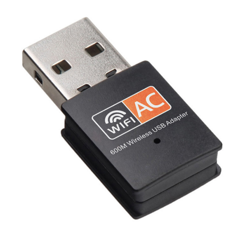 600mbps 2.4GHz+5GHz Dual Band USB Wifi Adapter Wireless Network Card ...